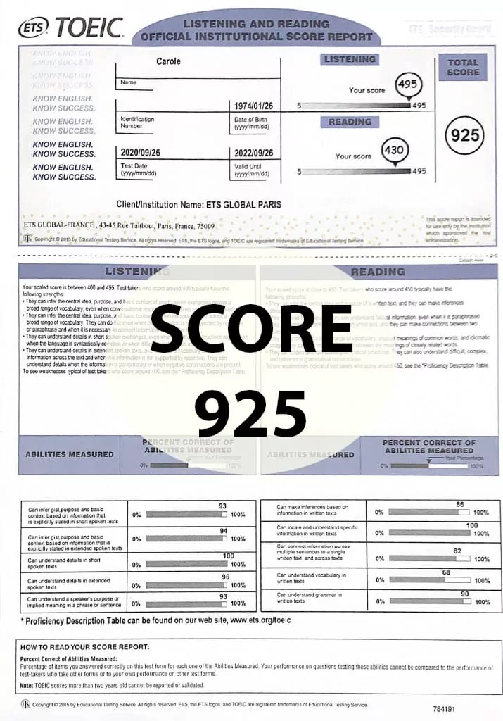 Préparation au TOEIC N°1 depuis 1982 | TOEIC First
