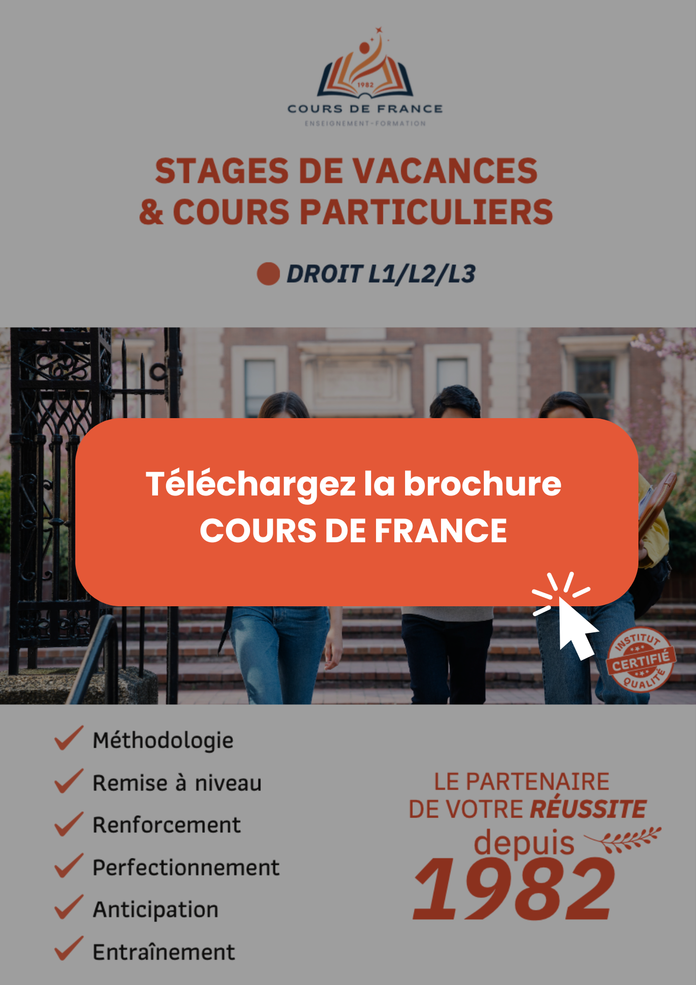 Merci Stages pré-rentrée droit - France Prepa