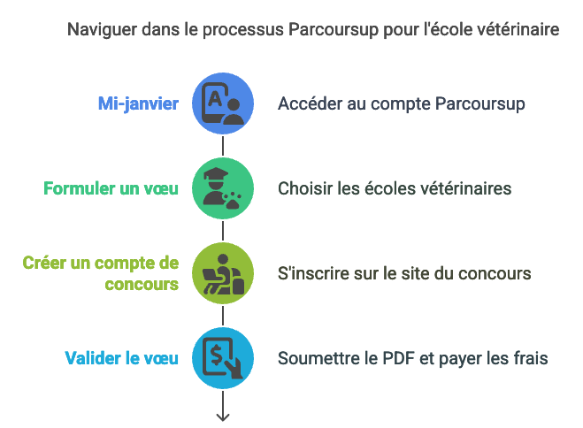 Guide 2025 complet des concours vétérinaires post-bac via parcoursup